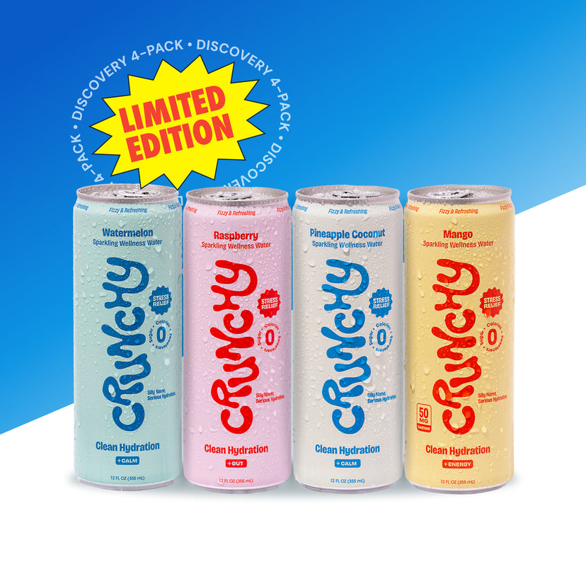 Crunchy Hydration - Sparkling Wellness Water