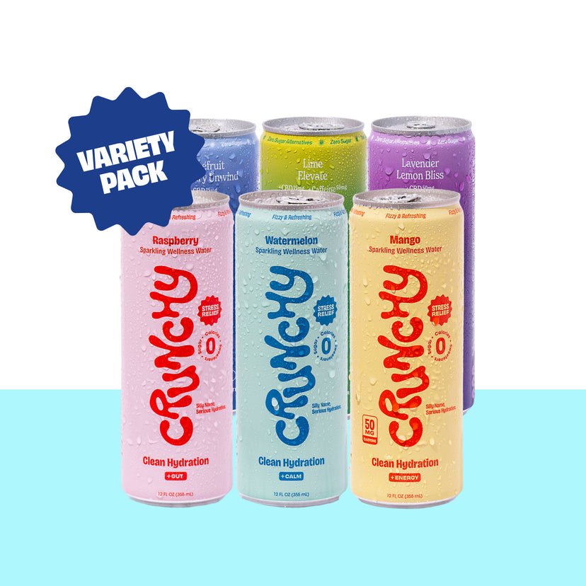 Crunchy Hydration - Sparkling Wellness Water